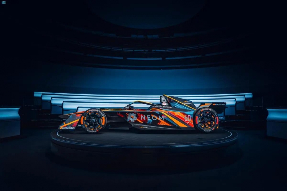 Neom McLaren Electric Racing Team Releases First AI Sticker for Racing ...