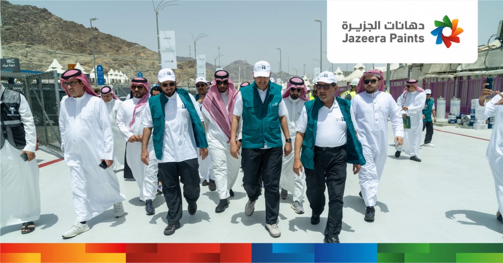 “Jazeera Paints” Contributes to Improving the Experience of Pilgrims in ...