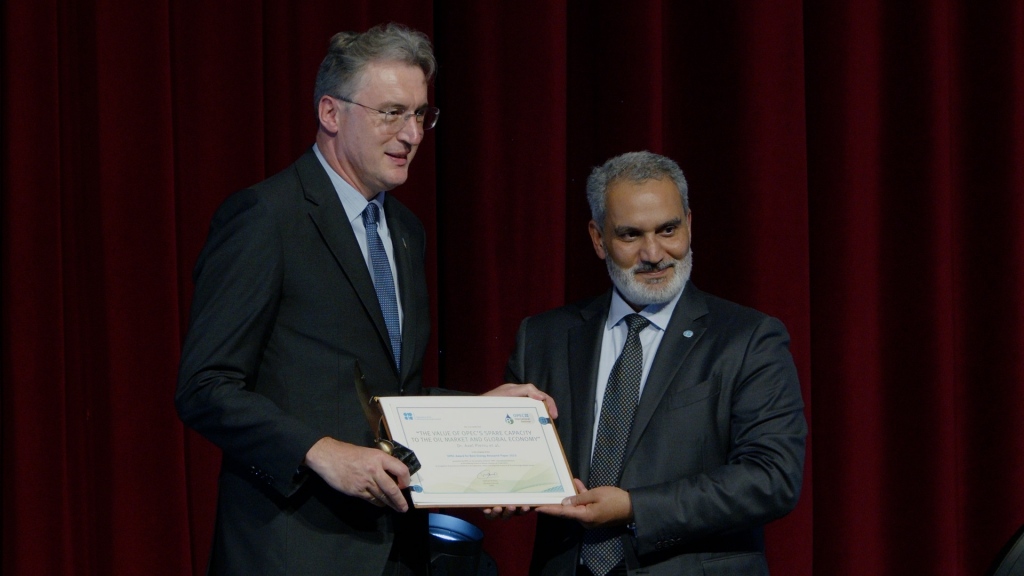 KAPSARC Receives Two OPEC Awards for Research Accomplishments - Eye of ...