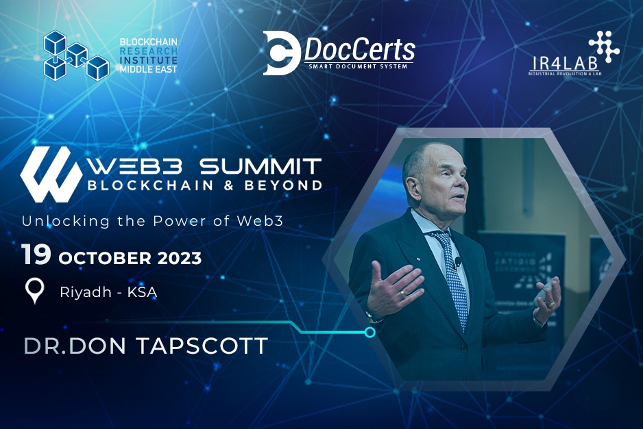 IR4LAB enables the first Blockchain ticketed event, the Web3 Summit ... IR4LAB enables the first Blockchain ticketed event, the Web3 Summit ...