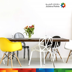 "Jazeera Paints" Collects the Best Colors for Dining Rooms - Eye of Riyadh