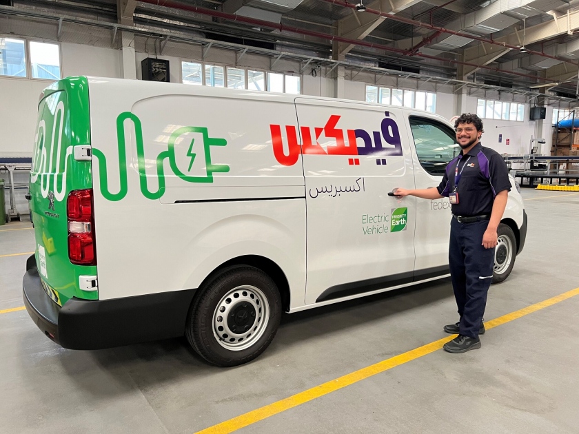 FedEx Introduces Electric Delivery Vehicles to its Fleet in the UAE ...