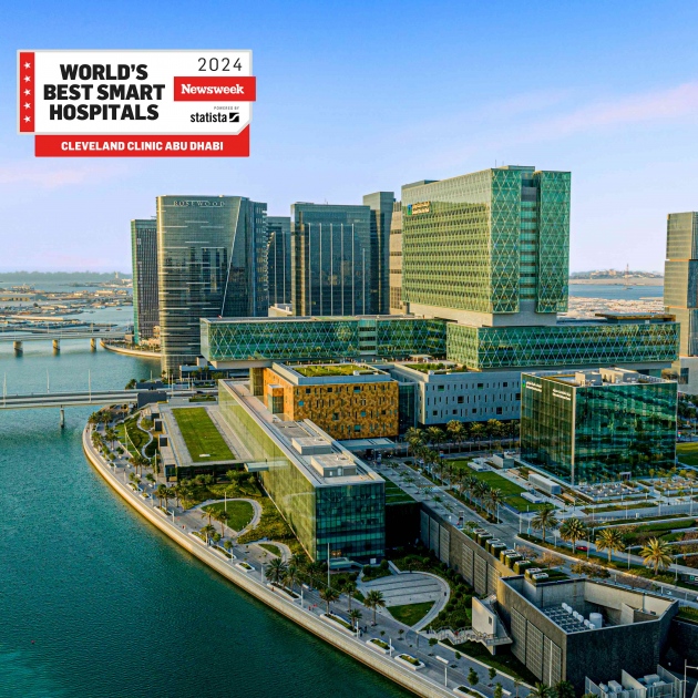 كليفلاند كلينك أبوظبي يتصدر قائمة "نيوزويك" لأفضل المستشفيات الذكية في الإمارات