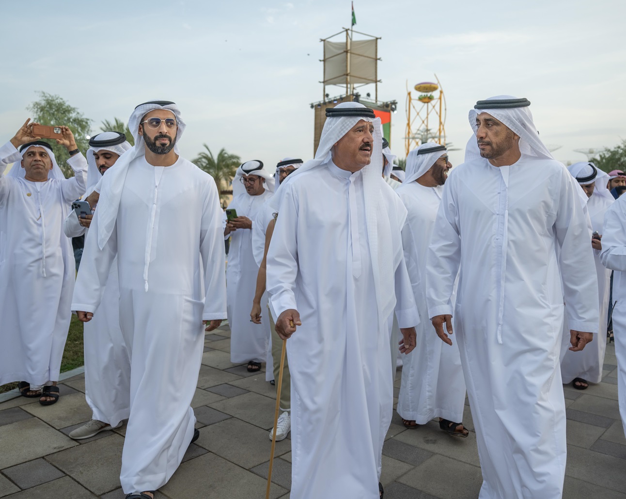 Sultan bin Hamdan visits Sheikh Zayed Festival’s pavilions, sections ...