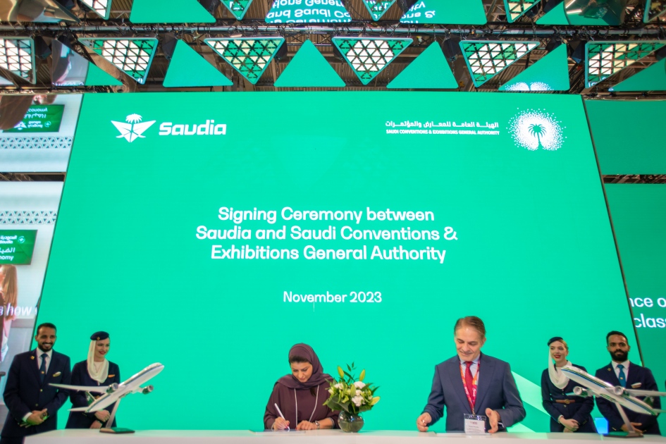Saudia Signs a Framework Agreement with the Saudi Conventions and ...