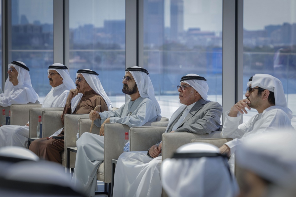 Mohammed bin Rashid visits Emirates NBD headquarters on occasion of ...