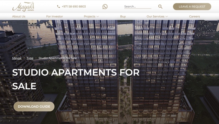 Exploring the Charm of Studio Living: A Guide to Studio Flats in Dubai ...