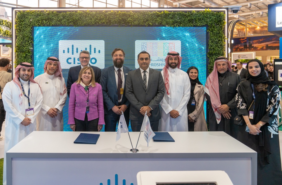 ROSHN Signs MoU with Cisco to Explore the Use of IoT Technology for ...
