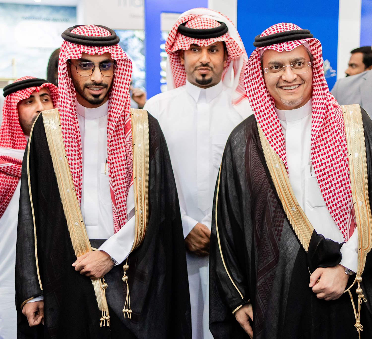Hh Prince Bader Bin Fahad Bin Abdullah Al Saud And Mr Ammar Altaf Assistant Deputy Minister 