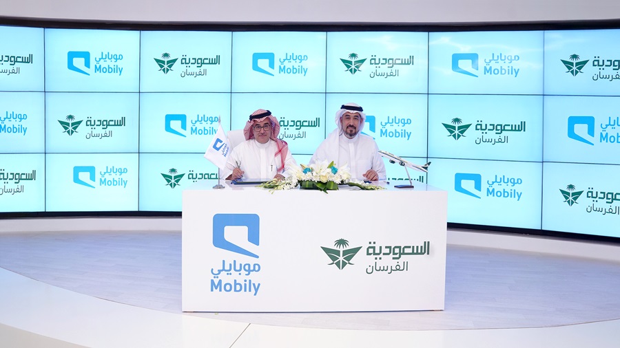 Saudia signed an agreement with Mobily allowing Neqaty members to ...
