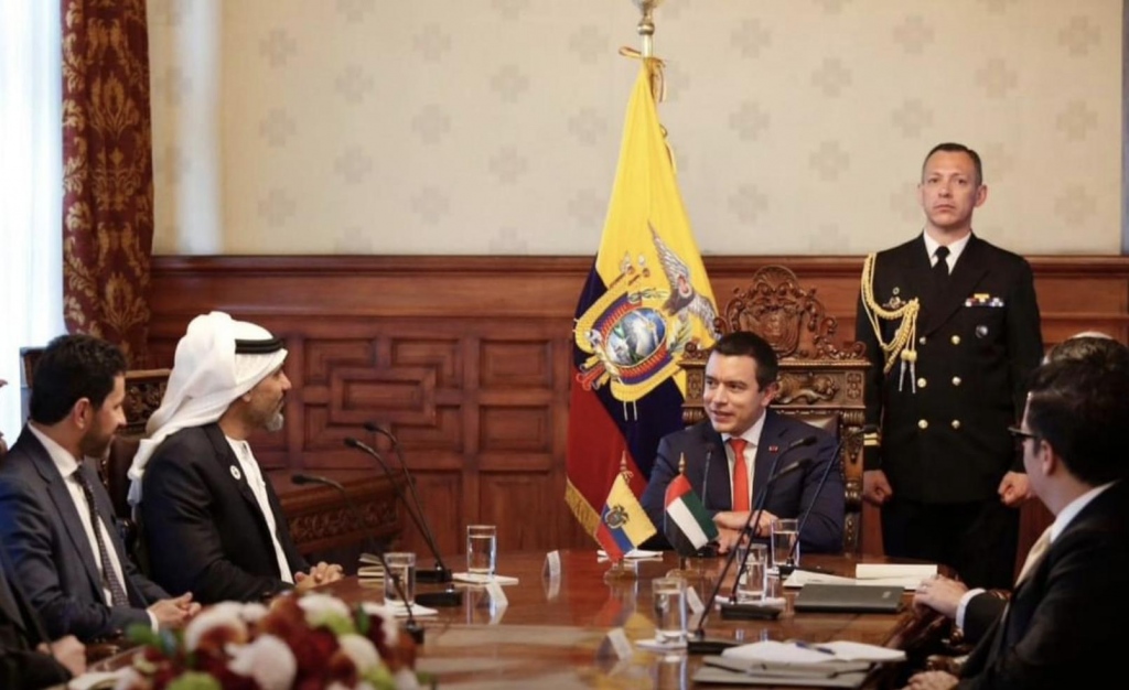 Ecuadorian President receives UAE Accountability Authority President ...