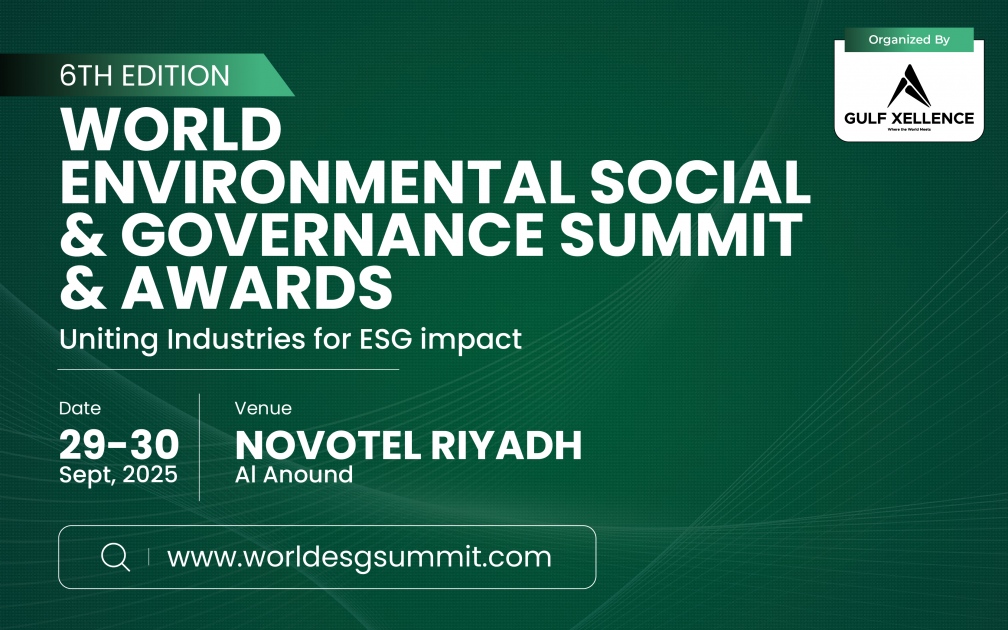 World ESG Summit 2025 to Drive Cross-Industry Sustainability in Riyadh ...