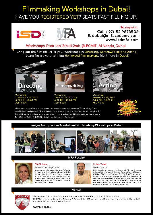 Filmmaking Workshop - Screenwriting